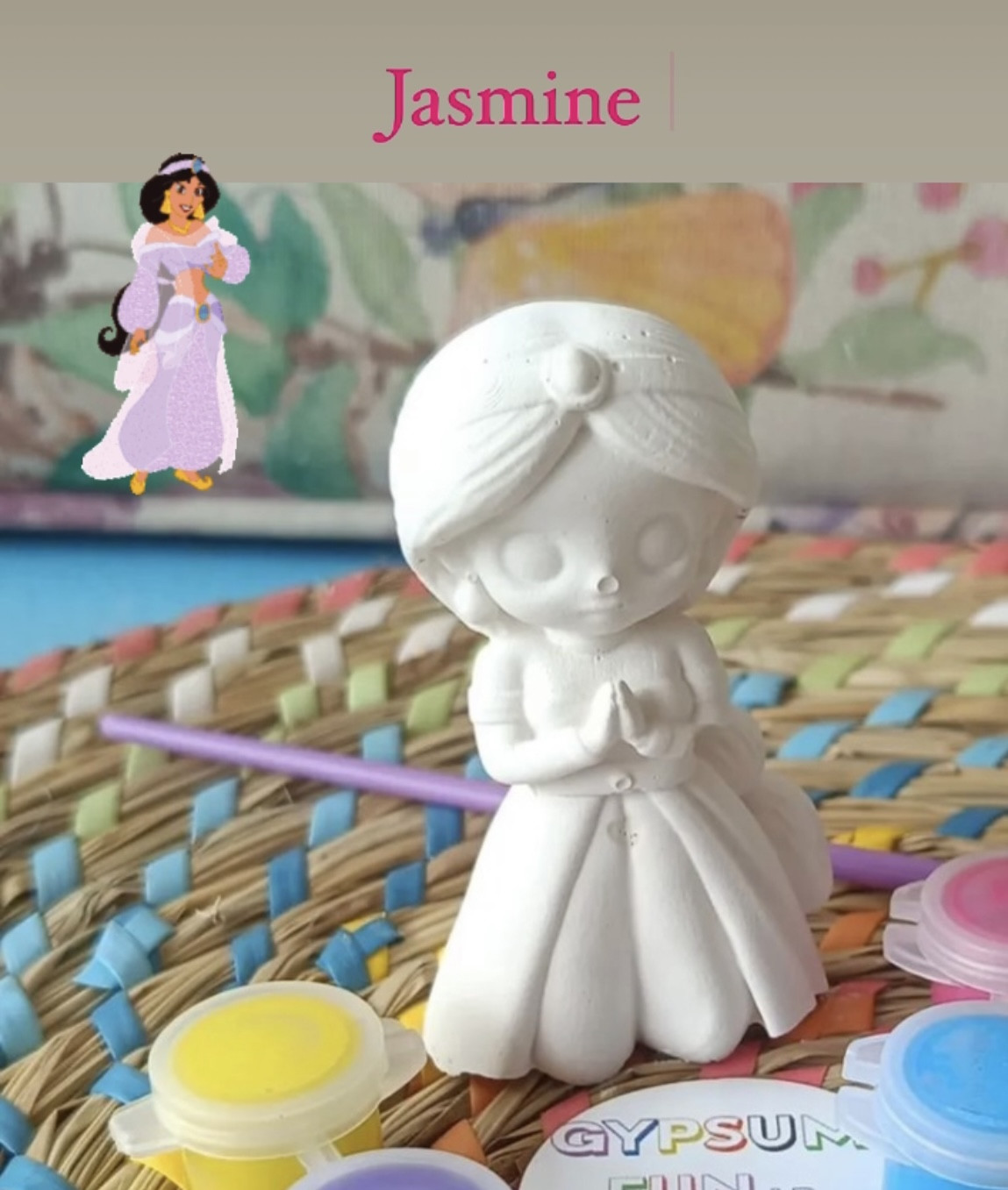 Gypsum fun UAE | Jasmine Disney princess in 3D (jas1)