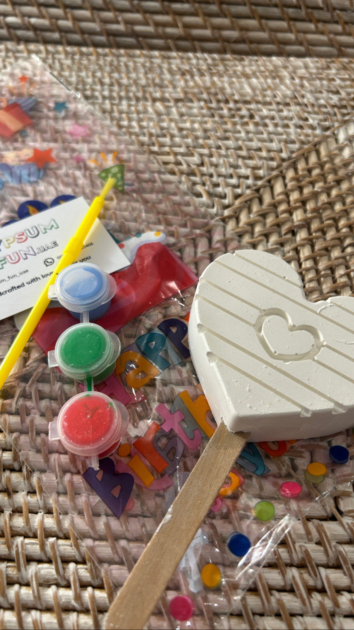 Gypsum fun UAE | The ice pop bag (ice)